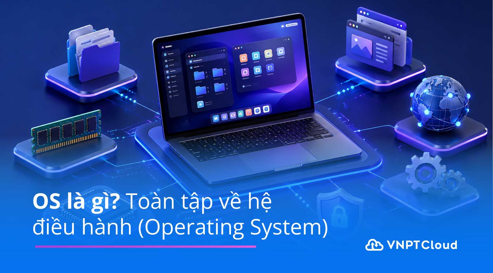 OS là gì? Toàn tập về hệ điều hành Operating System | VNPT Cloud
